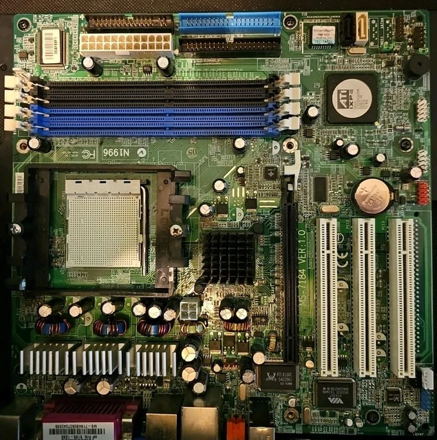 MSI MS-7184 VER 1.0 Socket 939 Motherboard £0.82 - PicClick UK