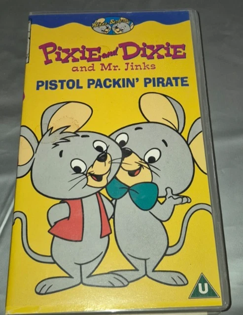 PIXIE AND DIXIE AND MR JINKS - PISTOL PACKIN' PIRATE - PAL - VHS ...
