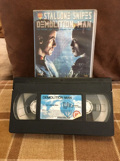 Demolition Man Vhs Cassette 1993 £1 50 Picclick Uk