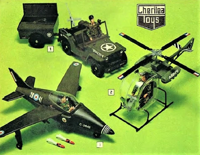 CHERILEA ACTION MAN Starlocks to fitJet Fighter Plane set of 4 £2.30 ...