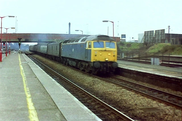 35MM RAILWAY COLOUR Negative Class 47 130 at Slough £1.95 - PicClick UK