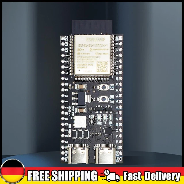 ESP32/ ESP32-S3/ESP32-C3 ESP32 Development Board Dual Type-C N16R8 N8R2 ESP32C3 EUR 9,75 ...