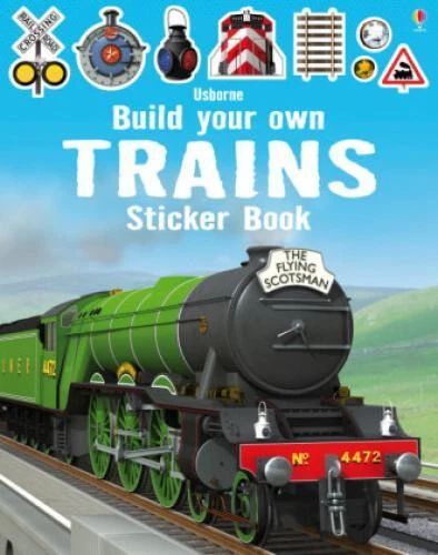 BUILD YOUR OWN Trains Sticker Book 2743 EUR 10,40 - PicClick FR