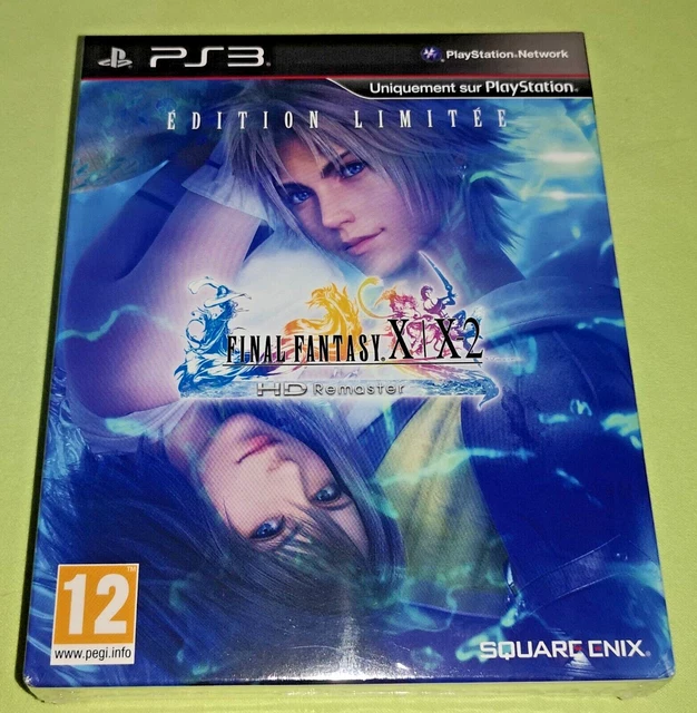 FINAL FANTASY X/X-2 HD Remaster Edition Limitée Sony PS3 PlayStation 3 ...