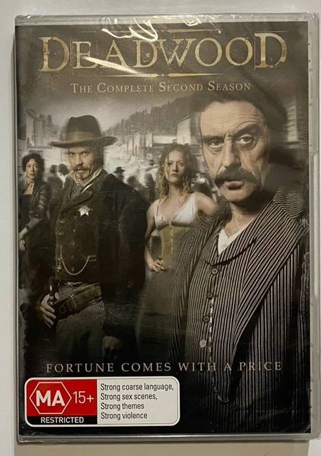DEADWOOD DVD SEASON 2 TV Show Series Western Crime Drama Region 4 PAL Brand New $15.00 - PicClick AU