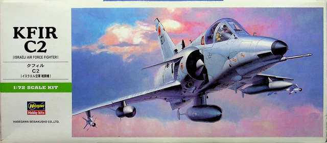 HASEGAWA KFIR C2 Israeli Air Force Fighter 00237-1/72 EUR 15,00 - PicClick FR