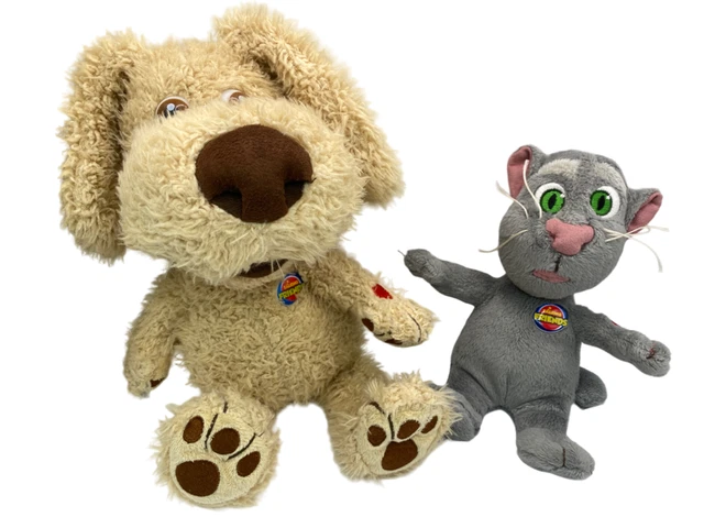 TALKING FRIENDS TALKING Tom and Ben Bundle Sounds Soft Toy Plush Dragon ...