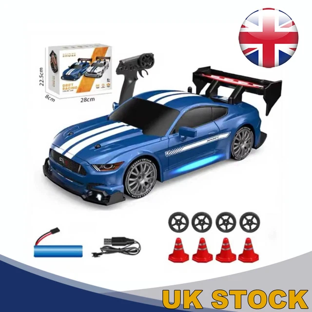 1:24 HIGH SPEED RC Drift Vehicle Mustang 4WD Remote Control Racing Car ...