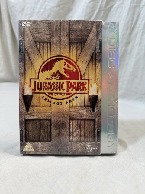 JURASSIC PARK: TRILOGY Pack (3 DVD, BOXSET, 2006) 1st Pressing NEW ...