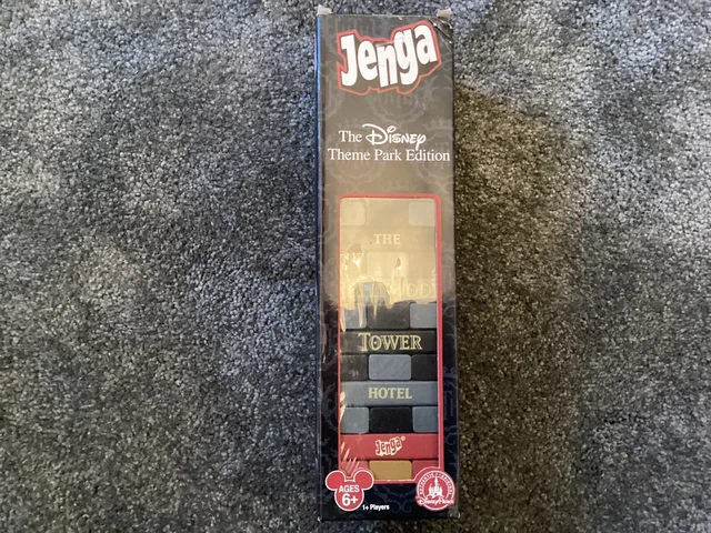 DISNEY THEME PARK Edition Hollywood Tower Hotel Jenga Game. New £47.52 ...