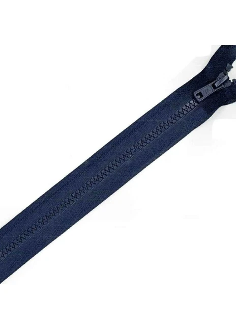 HEAVY DUTY CHUNKY Plastic Open-Ended Zip Fasteners for Sewing 24"/61cm ...