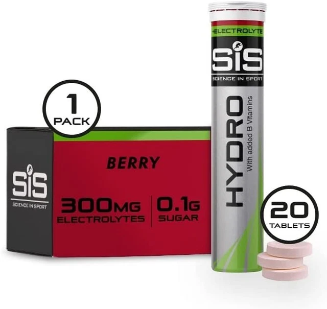 SIS GO HYDRO| Zero Sugar| Effervescent Electrolyte Tablets| For ...