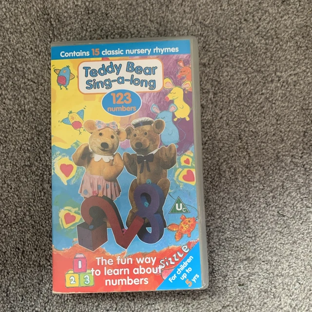 TEDDY BEAR SING Along - Teddy Bear Sing-A-Long: 123 Numbers VHS £21.52 ...