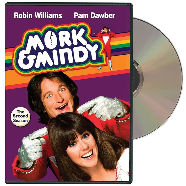 MORK & MINDY: Season 2 (DVD) Pam Dawber Ralph James Robin Williams Tom ...