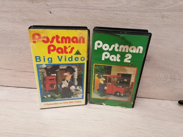 VINTAGE POSTMAN PAT big video and postman pat 2 vhs video bundle EUR 22 ...