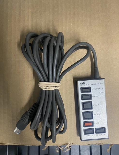 VINTAGE BOOMBOX SUPER Rare Jvc R-15E Vintage Remote Control $499.99 ...