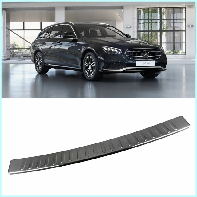 CHROME REAR BUMPER Protector For Mercedes E Class S213 Estate 2016-2022 ...
