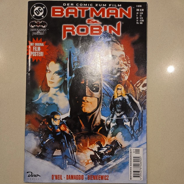 BATMAN & ROBIN Movie Adaptation Comic In German Excellent Condition £3. ...
