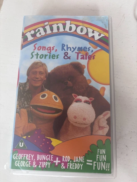 RAINBOW SONGS, RHYMES, stories and tales VHS VIDEO £12.91 - PicClick UK