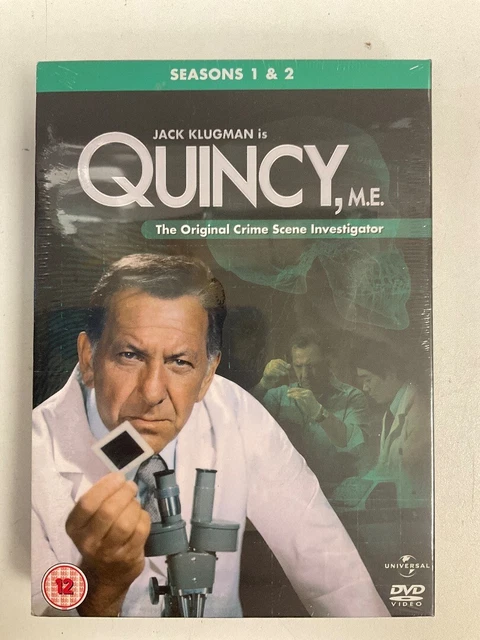 QUINCY, M.E. - Seasons 1 and 2 DVD- CG P11 £8.99 - PicClick UK