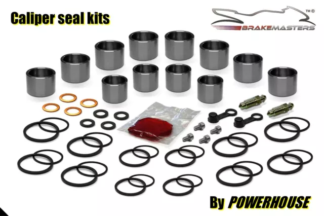 Kawasaki Zx 9r Front Brake Caliper Piston Seal Rebuild Kit 2000 2001