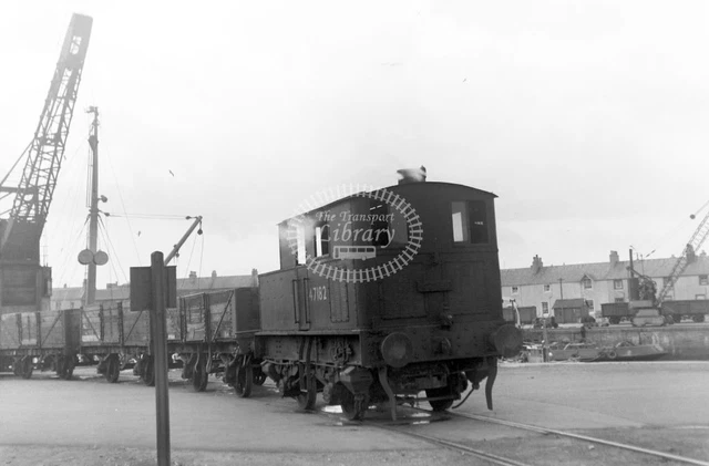 PHOTO BR BRITISH Railways Steam Locomotive LMS Sentinel 0-4-0T 47182 ...