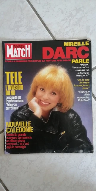 JUIN 1985-MIREILLE DARC interview actrice réalisatrice Alain Delon-Paris Match EUR 9,99 ...