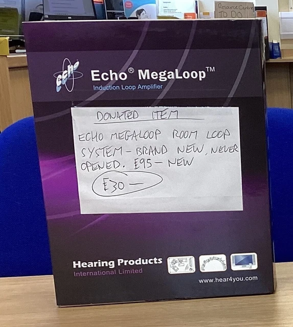ECHO MEGALOOP INDUCTION Loop Amplifier *Brand New in Box* Deaf ...