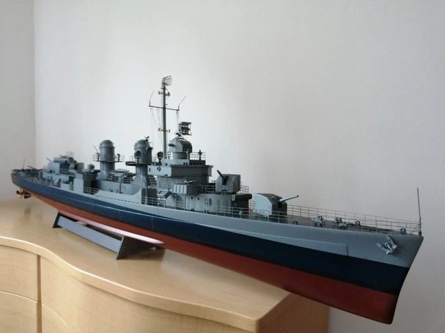 BARGAIN. 5FT US FLETCHER FIRST CLASS DESTROYER, AQUACRAFT REMOTE ...