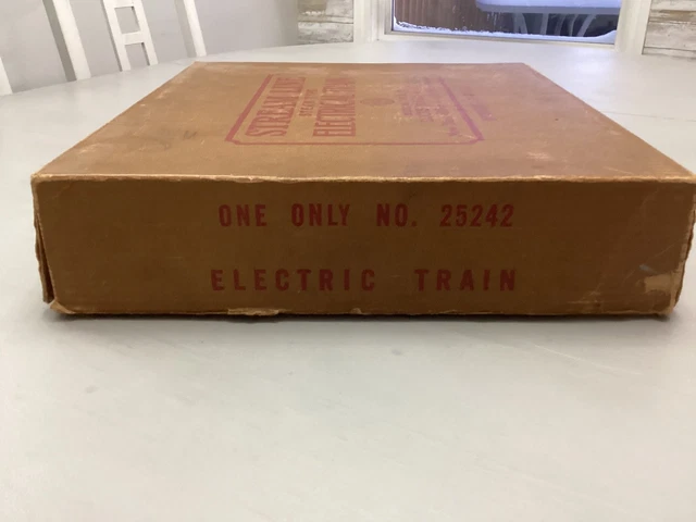 VINTAGE MARX STREAM Line Steam Type Electric train set #25242 NYC 999 ...