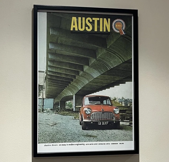 BMC AUSTIN SEVEN Mini Essay Modern Engineering Early Mk1 Garage Wall ...