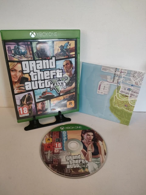 GRAND THEFT AUTO Five GTA V 5 gioco Xbox One con mappa EUR 14,56 ...