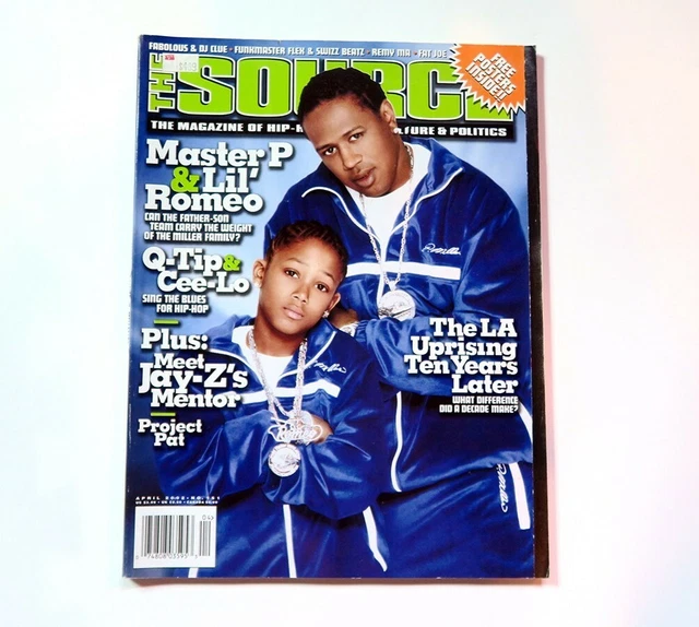 THE SOURCE MAGAZINE #151 April 2002 Master P Lil' Romeo with Poster $8. ...
