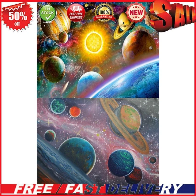 QUADRO DA COLORARE fai da te dipinto ad olio Vast Universe per numeri ...