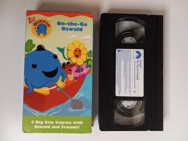 NICK JR. OSWALD: On-the-Go Oswald (VHS, 2004) 4 Big City Stories - RARE ...