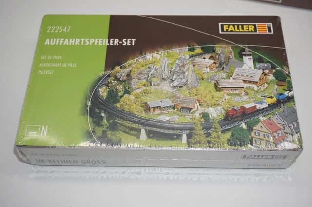 FALLER SPUR N 222547 Auffahrtspfeiler Set EUR 9,99 - PicClick DE