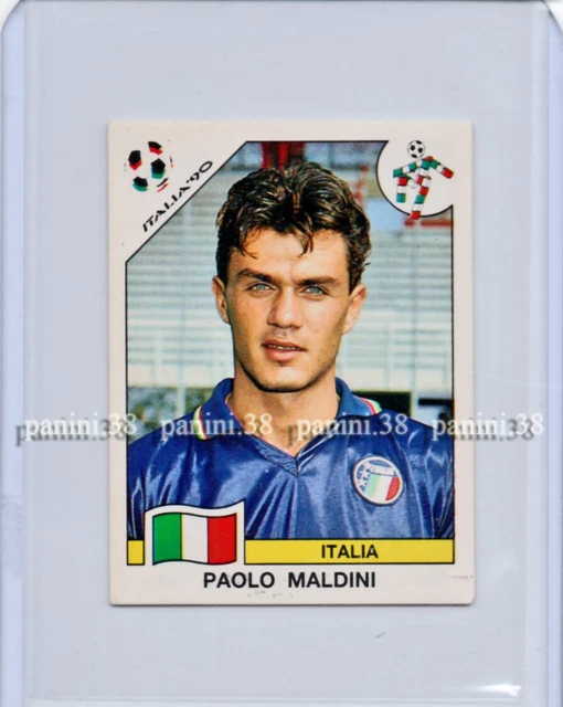 RARE !! STICKER PAOLO MALDINI "WORLD CUP - ITALIA 90" Panini EUR 19,99 - PicClick FR