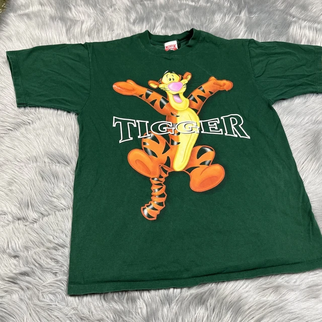 VINTAGE DISNEYLAND GREEN Tigger Winnie The Pooh T Shirt $40.00 - PicClick