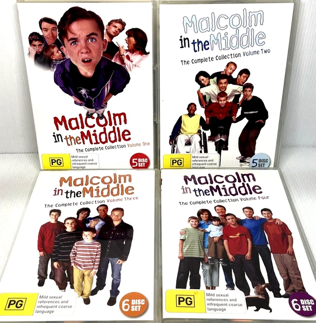MALCOLM IN THE Middle: The Complete Collection | Vol 1-4 (DVD, 22 Discs ...