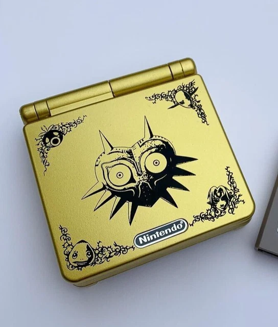 NINTENDO GAMEBOY ADVANCE AGS-001 GBA SP Zelda Gold Tri-Force nuova ...