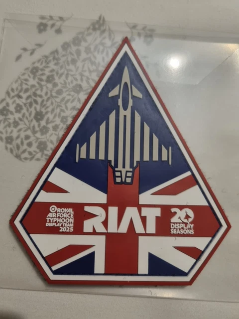 RIAT 2025 TYPHOON Display Team Pvc Patch £21.48 - PicClick UK