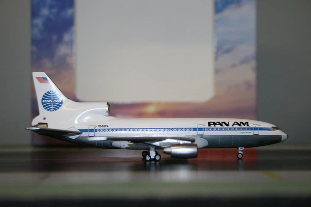 AEROCLASSICS 1:400 PAN Am Lockheed L-1011-500 Tristar N508PA Model ...