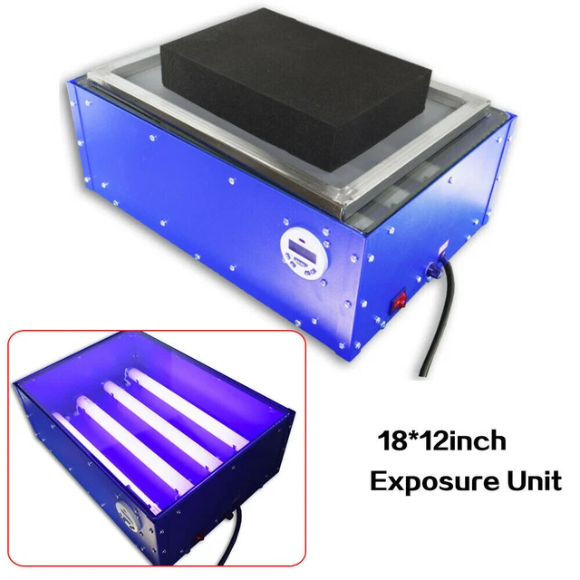 SCREEN PRINTING MACHINE Exposure Unit Silk Screen Printing LED Light ...