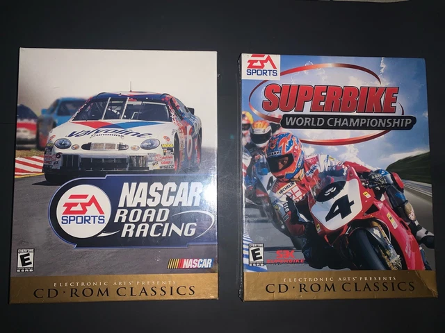 EA SPORTS NASCAR Road Racing/Superbike Workd Championship CD-ROM Games ...
