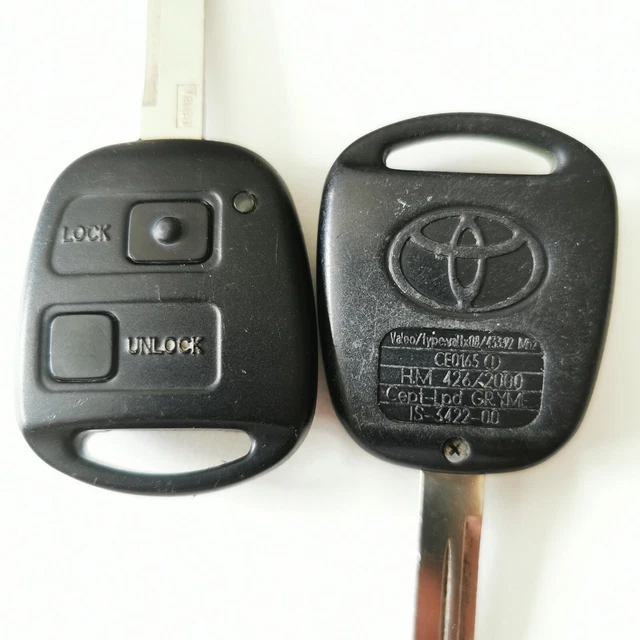 GENUINE OEM TOYOTA Valeo ValTX08 2 Button Remote Alarm Fob, Tested #2 £ ...