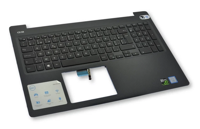 DELL G3 3579 Palmrest & Backlit Keyboard Assembly Black N4HJH £26.50 ...