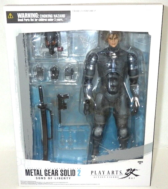 FIGURINE MASCULINE PLAY ARTS Kai Raiden Metal Gear Solid 2 : Sons of ...