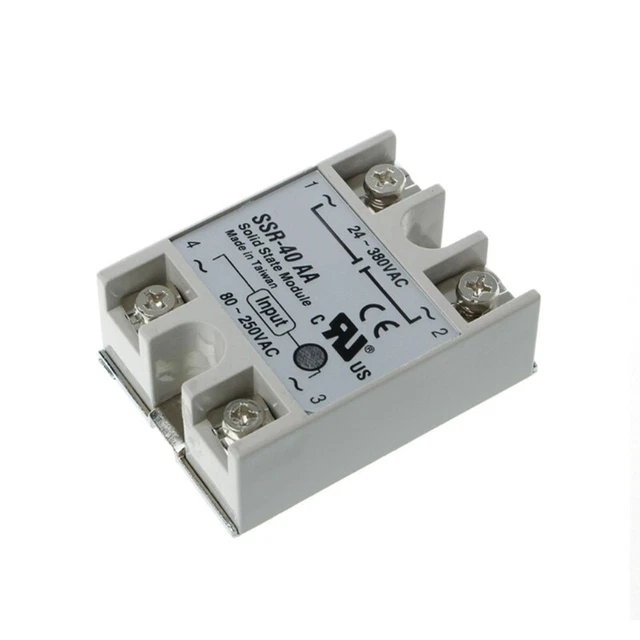 MODULE SSR-40AA 40A 250V 80-250V for Input 24-380VAC Output $17.11 ...