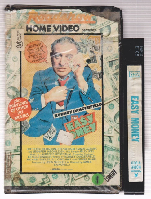 RARE VHS VIDEO Tape EASY MONEY Ex-Rental Clamshell Roadshow Dangerfield £28.38 - PicClick UK
