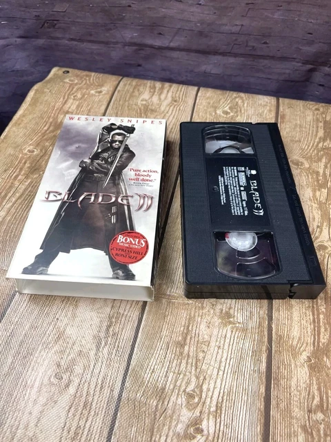 BLADE II VHS Wesley Snipes Marvel £8.11 - PicClick UK